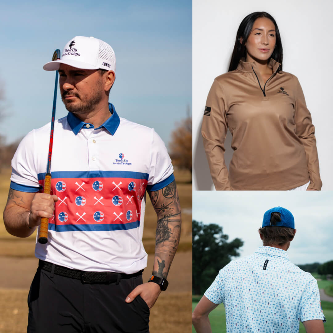 Tee It Up for the Troops and Veteran-Owned Legendary Golf Apparel ...